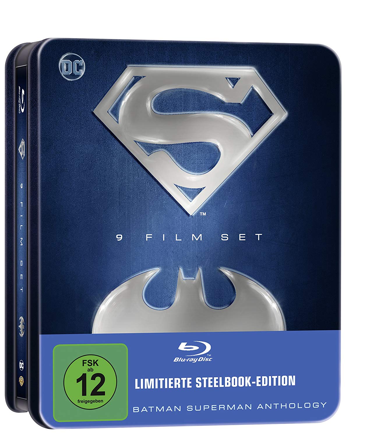 Batman Superman Anthology – 9 Film Set (Limitierte Tin-Box Edition Blu-ray)