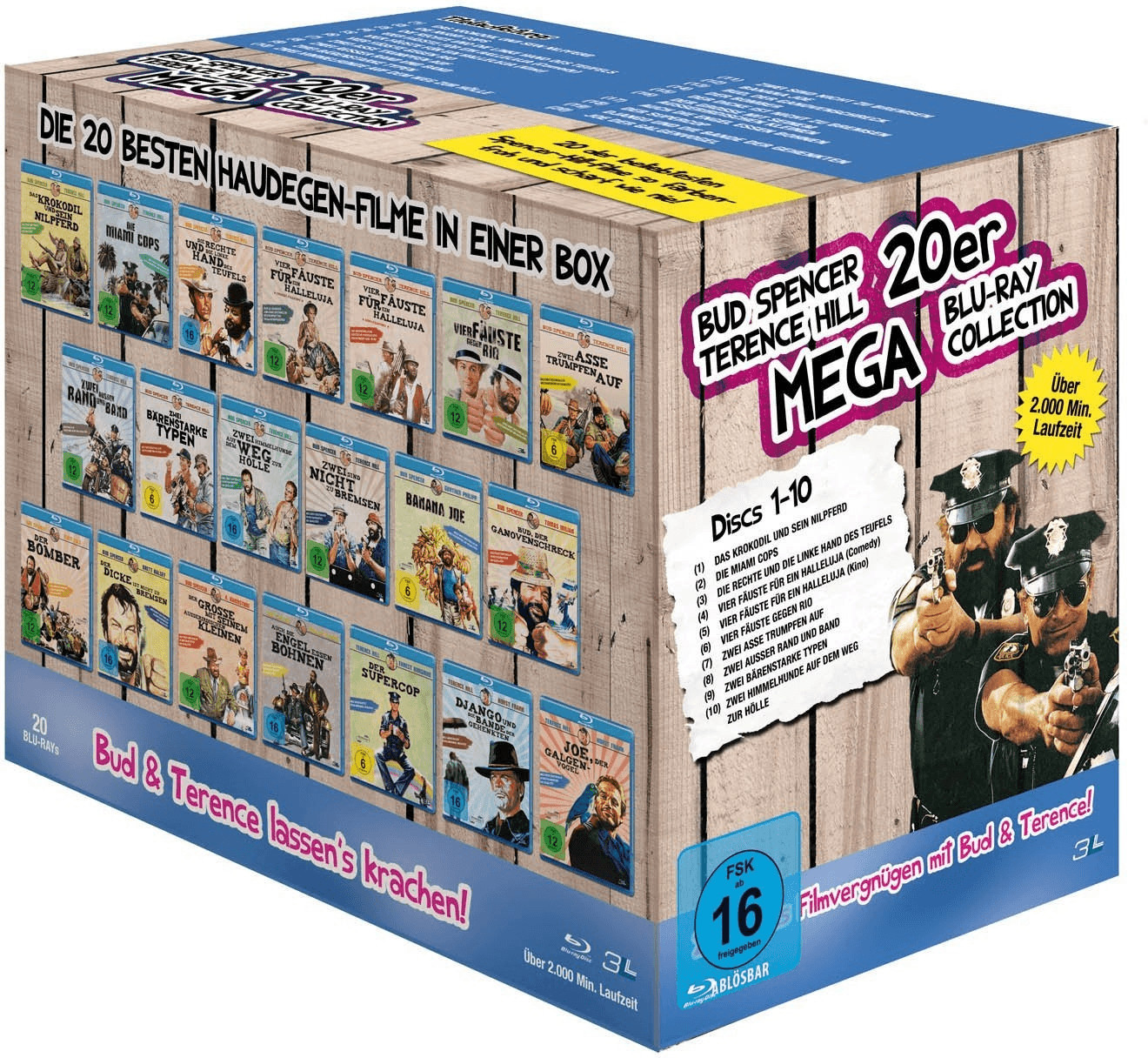 Bud Spencer & Terence Hill - 20er Mega Blu-ray Collection
